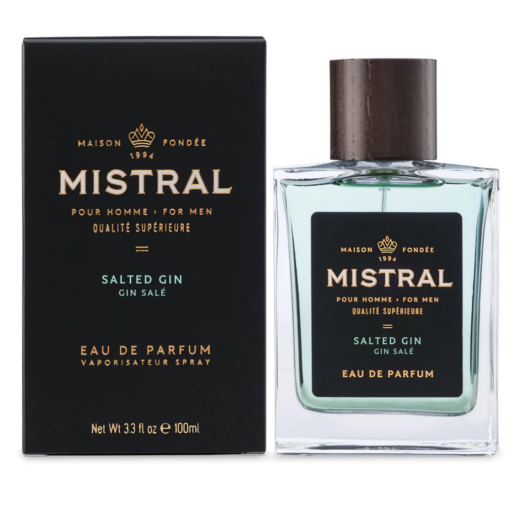 Mistral Men's Cologne 100ml Salted Gin